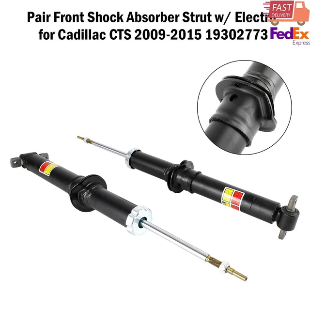 PAIR FRONT SHOCK Absorber Strut w/ Electric for Cadillac CTS 2009-2015 ...