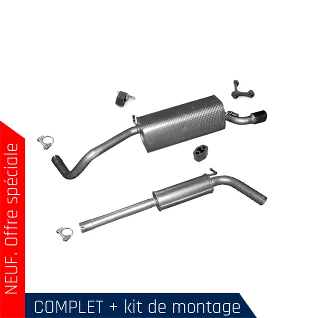 ÉCHAPPEMENT POUR VW Polo V (6R, 6C) système d'échappement 1.2 TSI EUR 125,95 - PicClick FR