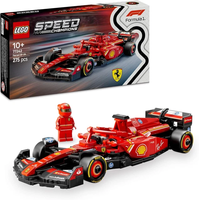LEGO SPEED CHAMPIONS: Ferrari Sf-24 F1 Race Car (77242) £29.30 ...