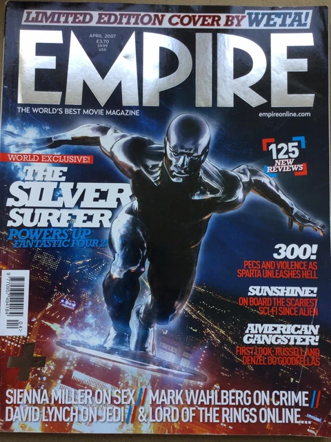 EMPIRE MAGAZINE #214 - April 2007 - Fantastic Four, Mark Wahlberg ...
