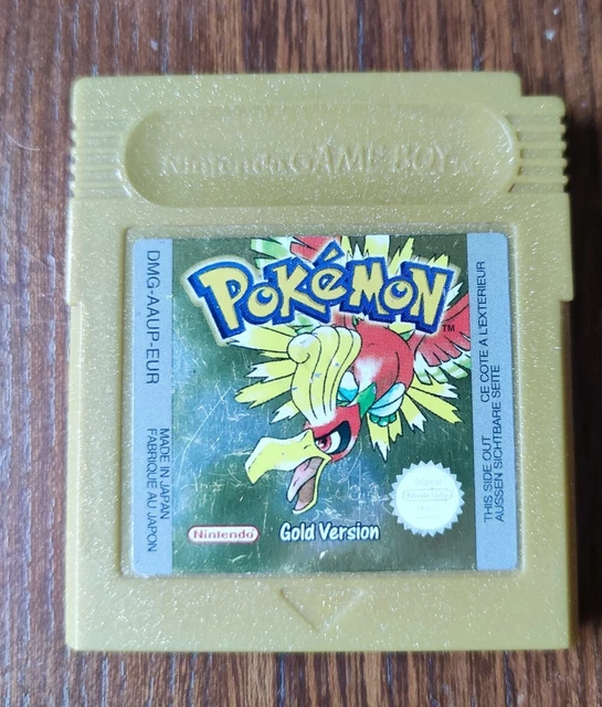 POKEMON: GOLD VERSION (Nintendo Gameboy Color, 2001) Genuine. New ...