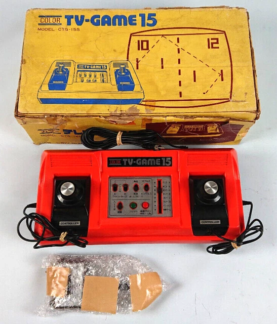 CONSOLE NINTENDO COLOR TV Game 15 1977 CTG-15 V rare import japon EUR ...