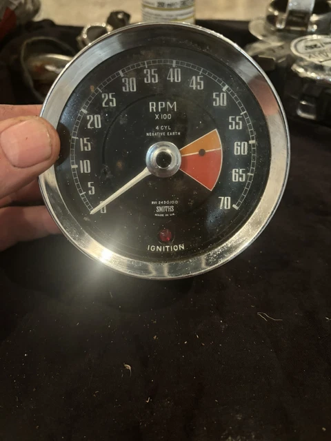 VINTAGE/CLASSIC SMITHS REV counter Used. Mg Classic Car £20.66 ...
