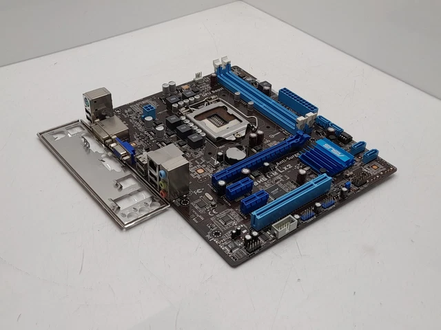 ASUS P8H61-M LX2 Socket LGA1155 DDR3 Micro ATX Motherboard With I/O ...