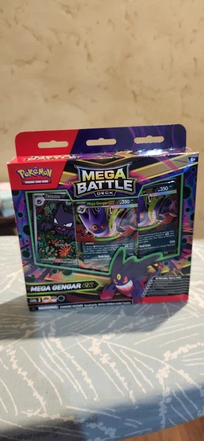 POKEMON TCG MEGA Battle Deck (Mega Gengar ex) Factory Sealed Brand New ...