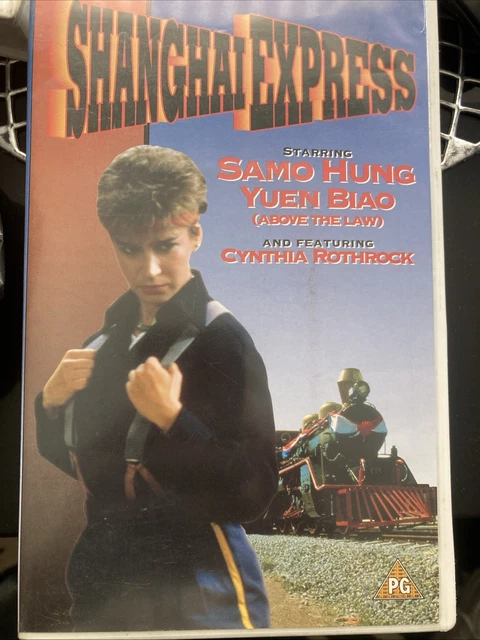 SHANGHAI EXPRESS VHS 1st Edition Big Box Rare - Cynthia Rothrock, Sammo ...