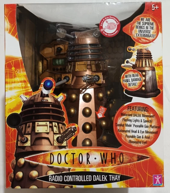 DOCTOR WHO RADIO Remote Controlled Dalek Thay Character Options 12 ...