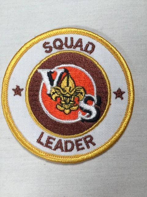 VARSITY SCOUT TEAM Squad Leader plastic back BSA Position Patch $9.99 ...