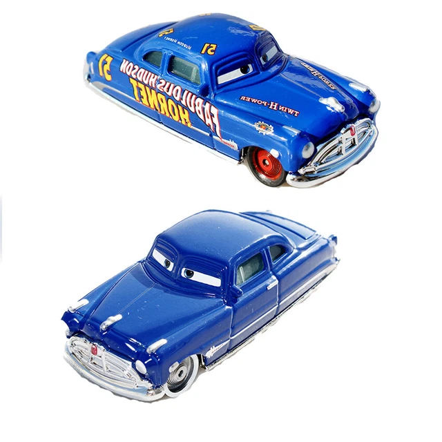 MOVIE MODEL CAR Disney Pixar Cars Diecast Fabulous Hudson Hornet & Doc ...