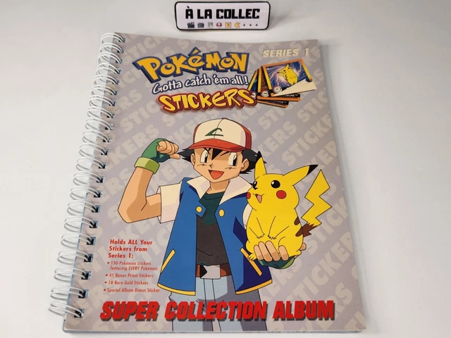 POKÉMON SERIES 1 Stickers - Super Collection Album - Nintendo 1999 ...