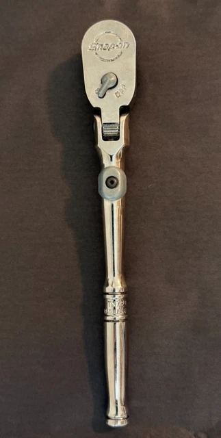 SNAP-ON 1/4” DRIVE Locking Flex Head Ratchet USA TX72 FAST FREE 📦 £103. ...