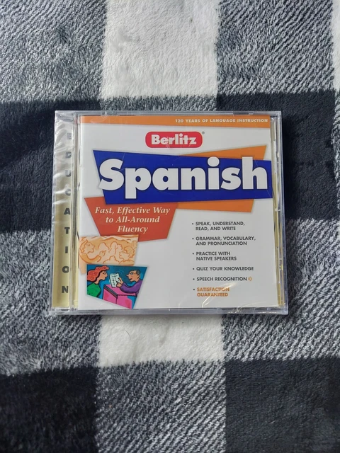 VINTAGE BERLITZ Spanish PC (Win/Mac) CD-ROM Software - The Learning ...