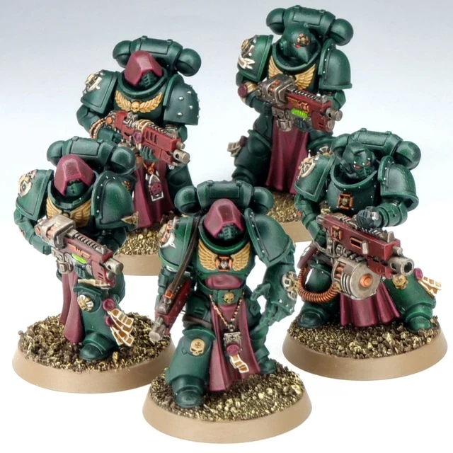 DARK ANGELS STERNGUARD Veteran Squad - Warhammer 40k Space Marine - Pro ...