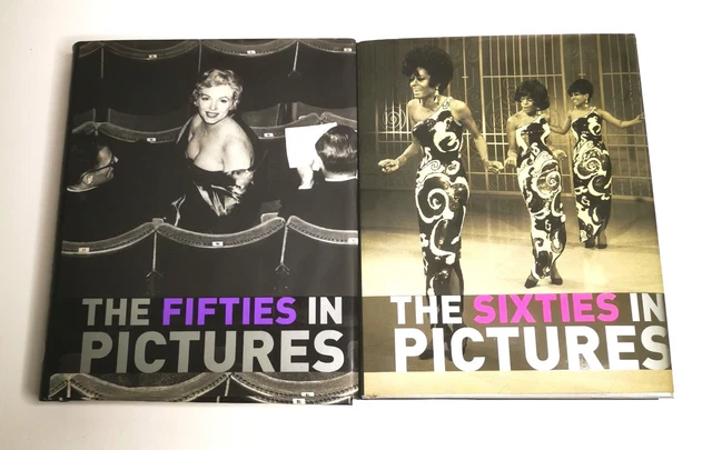 THE SIXTIES IN Pictures And Fifties In Picture Hardcover Bundle by ...