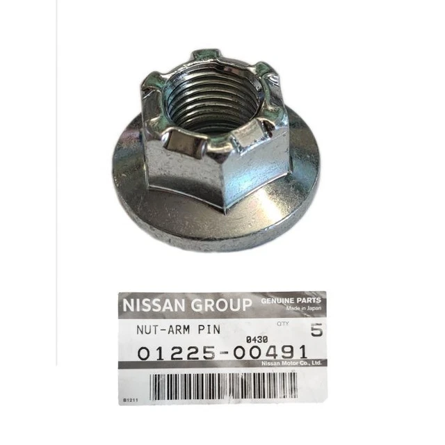 GENUINE NISSAN FRONT Suspension Nut For Skyline R34 GTR RB26DETT 01225 ...