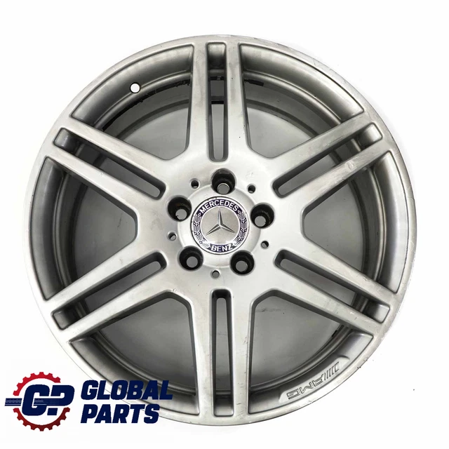 MERCEDES W212 REAR Axle Silver Alloy Wheel Rim 18" ET:54 9J A2124011402 ...