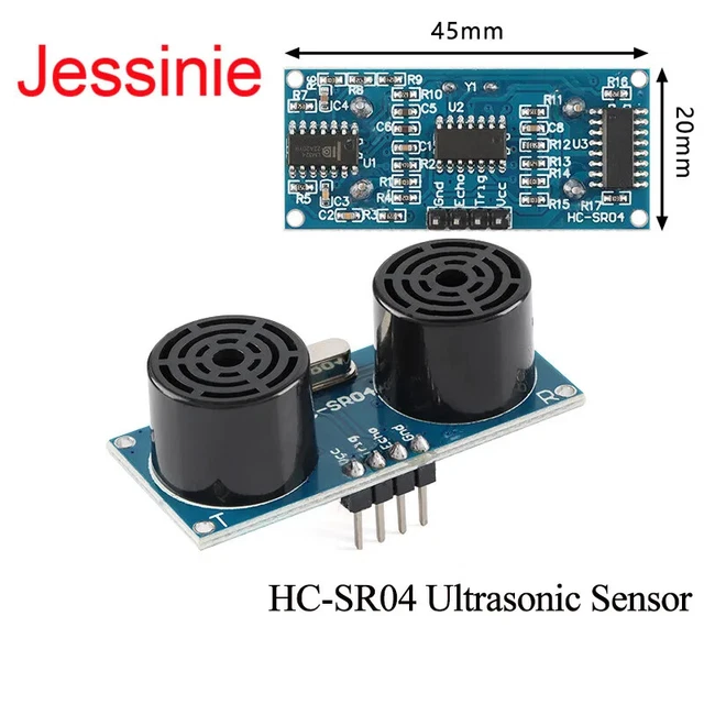 HC-SR04 ULTRASONIC SENSOR Module Distance Measuring Transducer 2-400cm ...