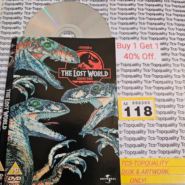 JURASSIC PARK THE lost world Dvd Disc And Art Work only Save £s Eco £1. ...
