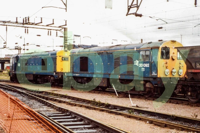 UK RAILWAY PHOTOGRAPH of Class 20 Locomotive 20092. RM20-149 £1.70 ...