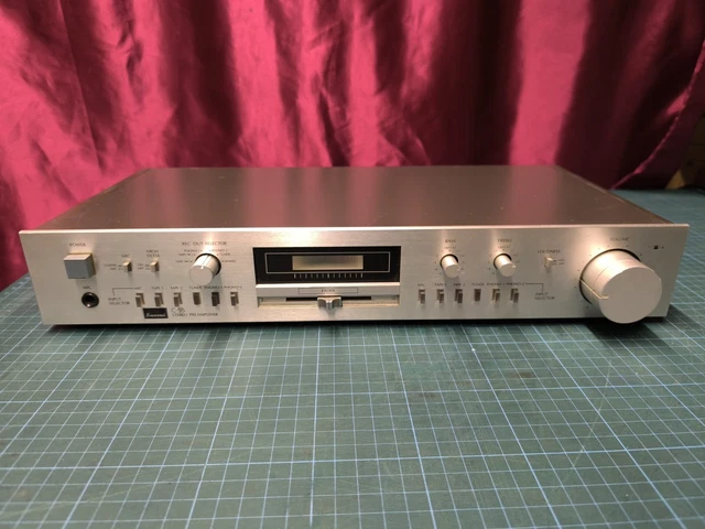 VINTAGE SANSUI C-55 Stereo Preamp £94.28 - PicClick UK