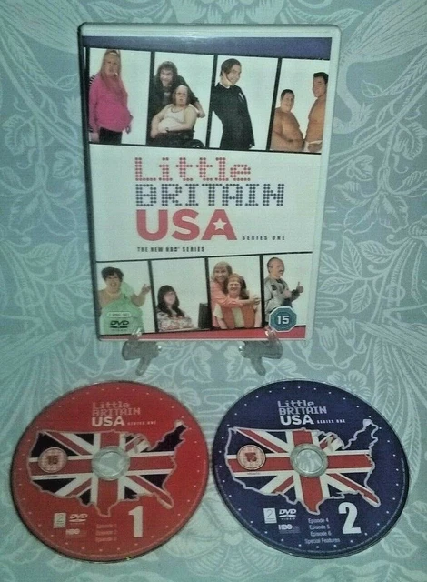 LITTLE BRITAIN USA Series Season 1 One DVD Guest Paul Rudd Sting 2 EU ...