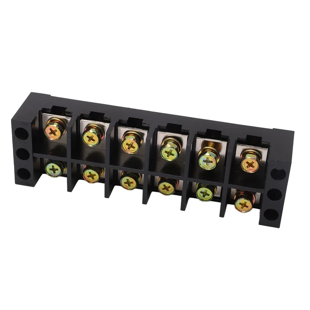 (6 POSITIONS)TERMINAL BLOCK 600 V Terminal Block For Easy House Wiring ...