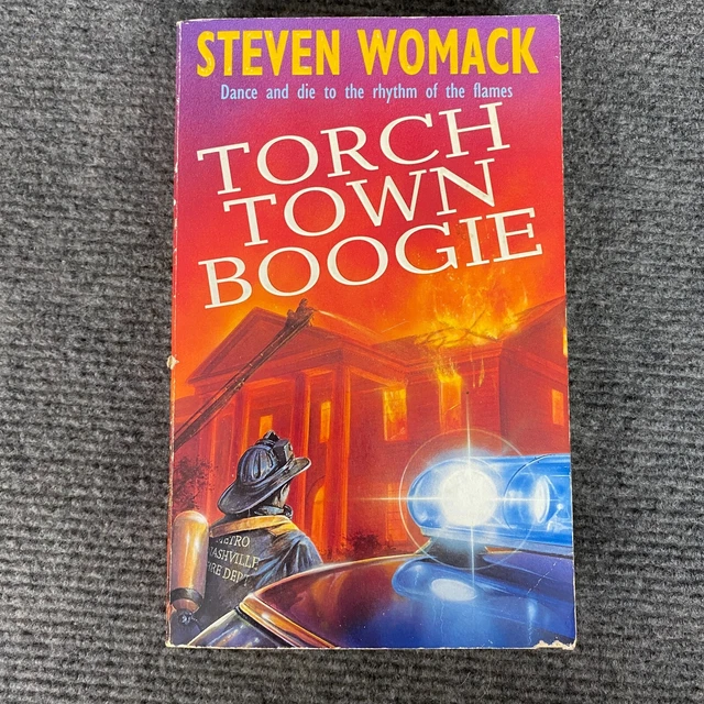 TORCH TOWN BOOGIE Steven Womack 1995 RARE 1st UK Paperback Edit Crime ...