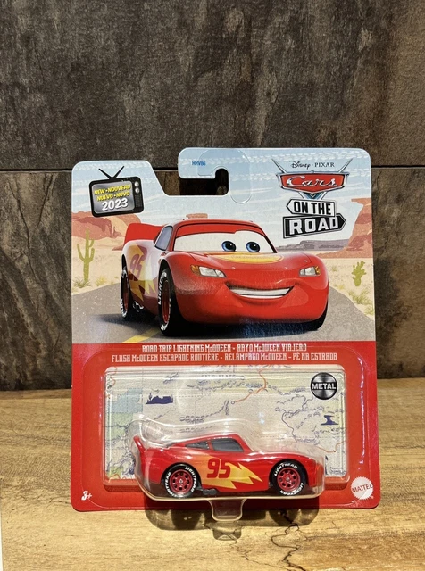 LIGHTNING MCQUEEN #95 Disney Pixar Cars Road Trip Mattel 1:55 scale £0.99 - PicClick UK