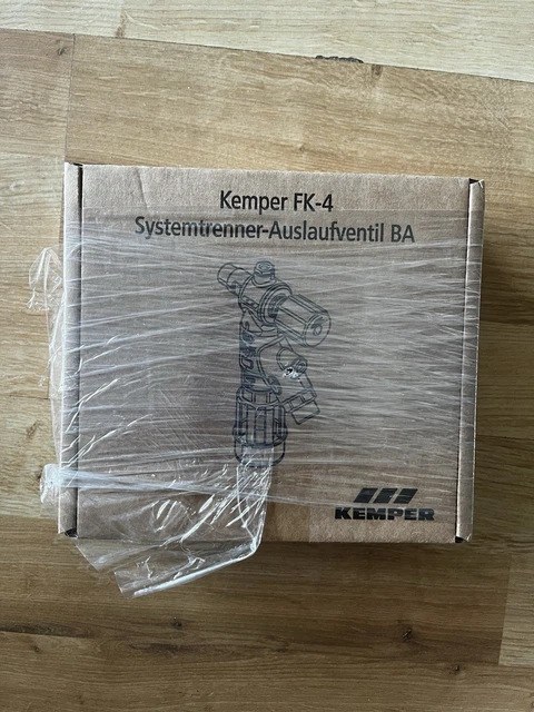 KEMPER 3670101500 FK4 Systemtrenner Auslaufventil BA DN15 mit ...