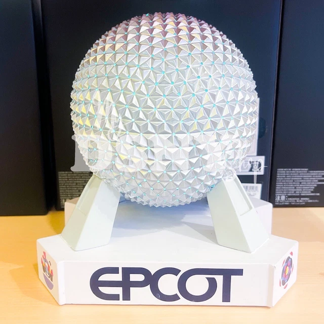 DISNEY PARKS 2023 Epcot Reimagined Spaceship Earth Light-Up Figurine ...