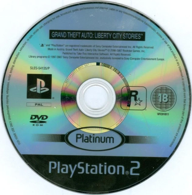 GRAND THEFT AUTO: Liberty City Stories - PlayStation 2/PS2 - PAL - SOLO ...