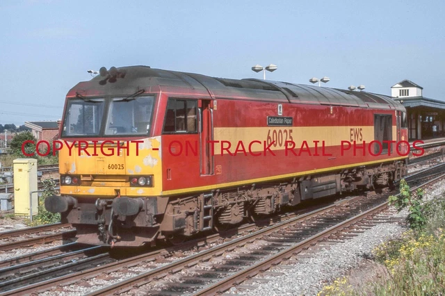 UK RAILWAY PHOTOGRAPH Of Class 60 60025. Rm60-626 £1.70 - PicClick UK