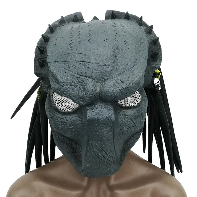 PREDATOR MOVIE COSPLAY Full Face Masks Helmet Terror Props Accessories ...