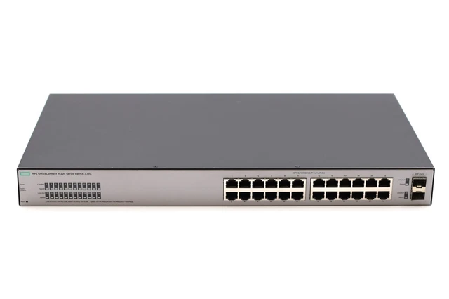 HPE OFFICECONNECT 1920S 24-Port Gigabit Managed Network Switch P/N ...