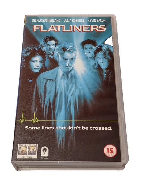 FLATLINERS ~ ORIGINAL 1990 Movie VHS. Julia Roberts, Kiefer Sutherland, Cert 15. EUR 4,99 ...