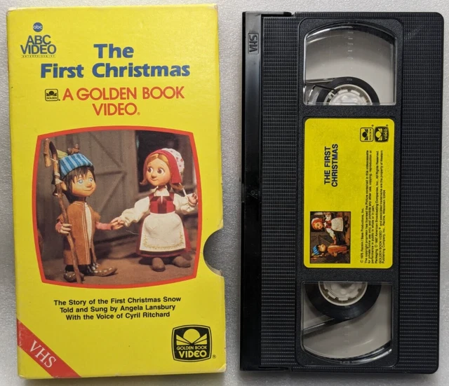 VHS THE FIRST Christmas Golden Book Video (VHS, 1987, Slipsleeve) £15. ...
