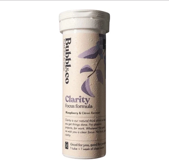 BUBBL&CO CLARITY FOCUS formula. 10 tablets per tube. £8.99 - PicClick UK