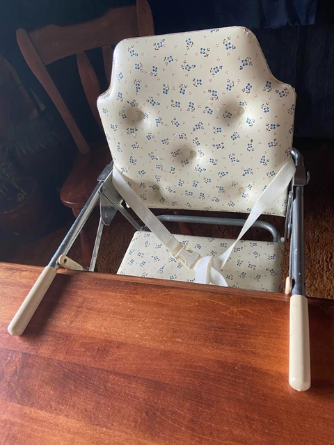 VINTAGE BILT-RITE TOT Loc Lock Clip On Table Top High Chair Booster ...