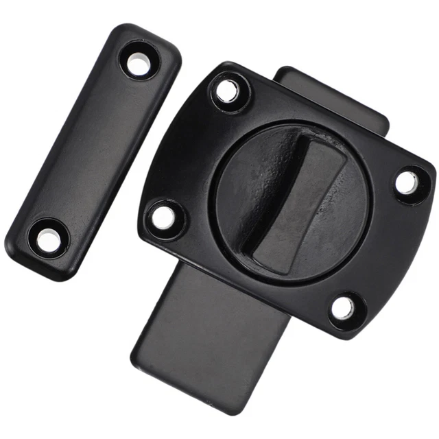 GATE LATCH ROTATE Bolt Latch Rotate Bolt Door Latch Screen Door Lock ...
