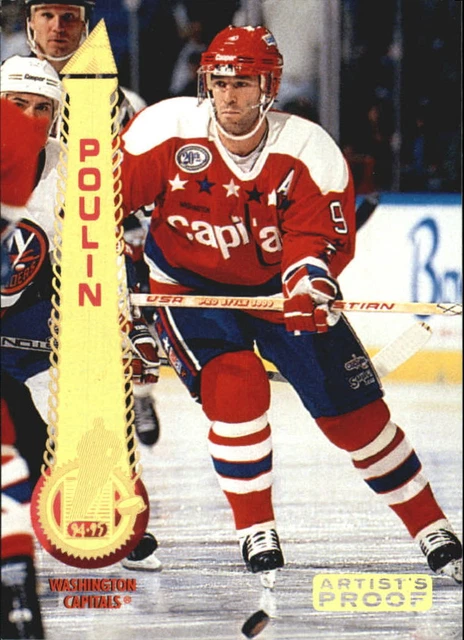 1994-95 (CAPITALS) ÉPREUVES d'artiste Pinnacle #179 Dave Poulin EUR 3 ...