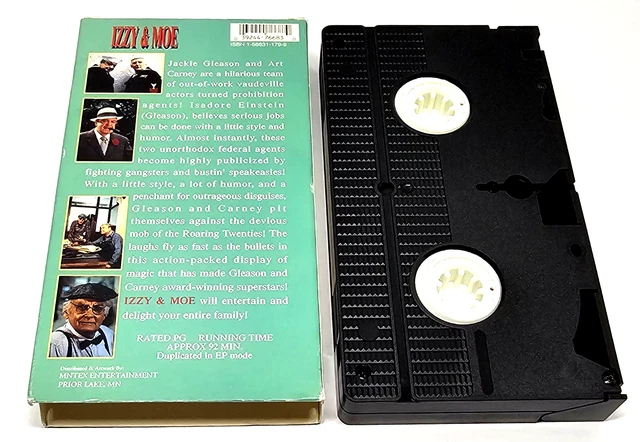 IZZY & MOE VHS 1994 Jackie Gleason Art Carney £6.26 - PicClick UK