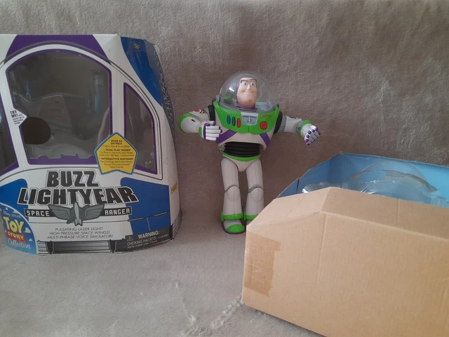 TOY STORY SIGNATURE Collection Buzz Lightyear Thinkway Cloud Logo with ...