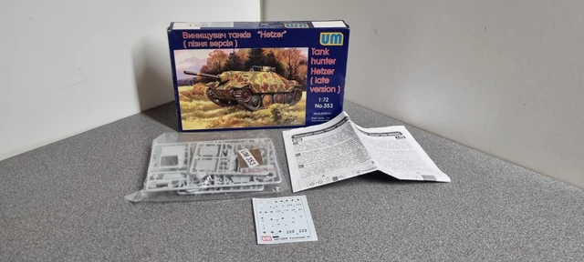 UM 353 1/72 Tank Hunter Hetzer (Late Version) Model Kit EUR 11,46 - PicClick DE