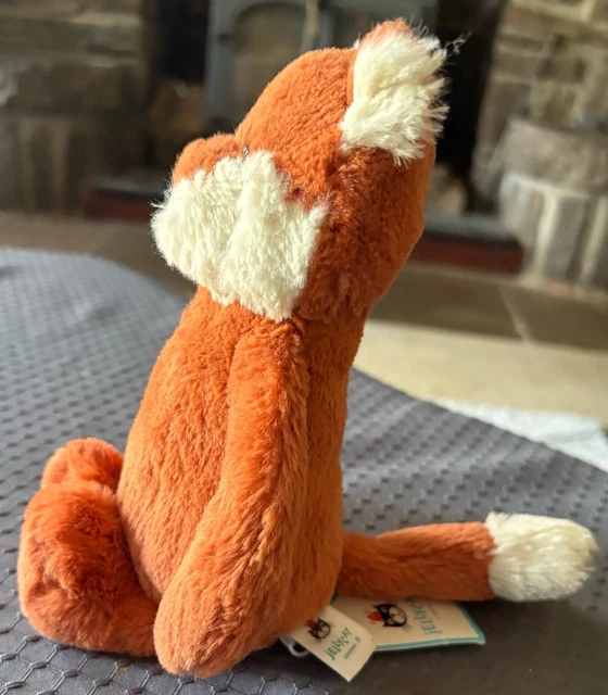 JELLYCAT LITTLE BASHFUL Fox BNWT £36.06 - PicClick UK