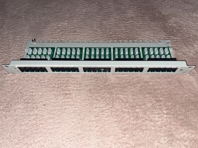 PROTEC.NET - 50/4 Port Cat 3 - Patchfeld - E87711 94V-0 - Bedienerfeld ...