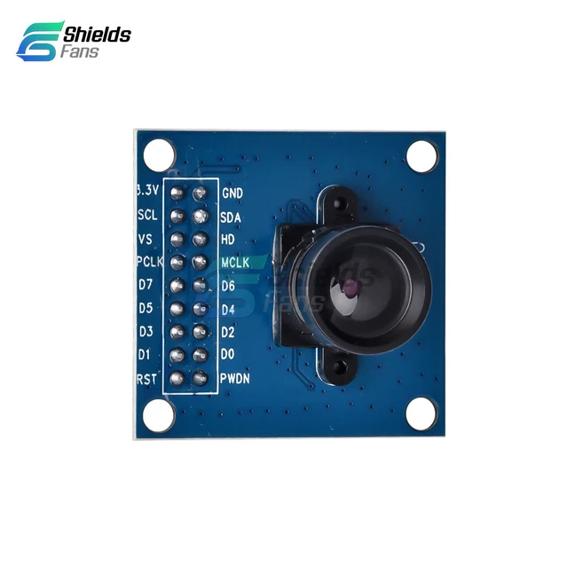 ARDUINO VGA OV7670 CMOS Camera Module Lens 640X480 SCCB W/ I2C ...