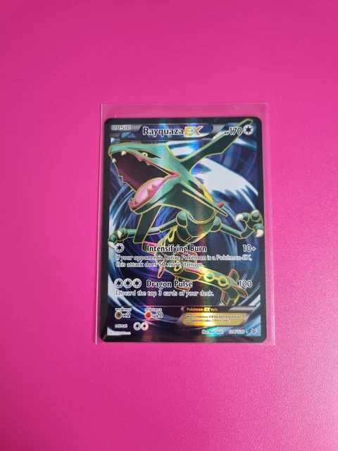 Pokemon Rayquaza Ex Full Art Xy Roaring Skies 104 108 Excellent Eur 35