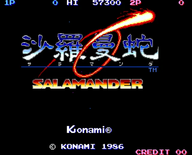 KONAMI 1986 SALAMANDER Arcade Board PCB JAMMA Board Only Working from ...