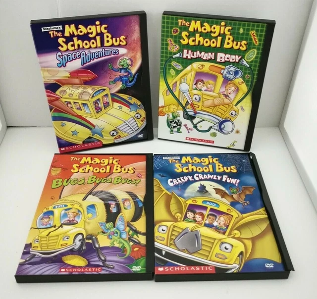 MAGIC SCHOOL BUS - Scholastic - Lot of 4 DVD's! $17.49 - PicClick CA