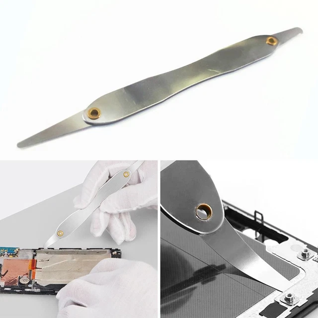 STAINLESS STEEL DISASSEMBLY Blades Double Ended Pry Opening Tool Phone ...